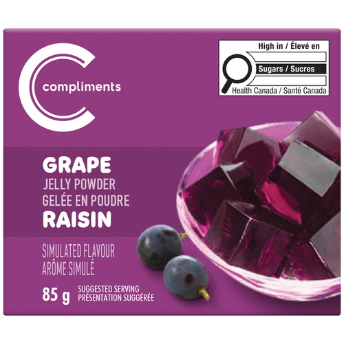 Buy Compliments Jelly Powder Grape 85 g | Safeway Canada