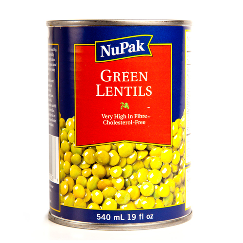 Buy Nupak Green Lentils 540 ml | Sobeys Inc.