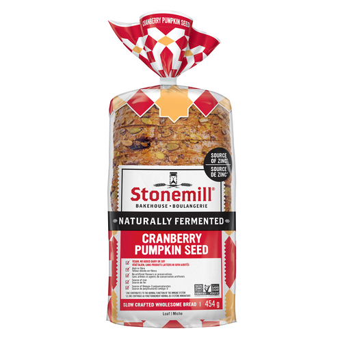 Buy Stonemill Bakehouse Bread Honest Wellness Cranberry Pumpkin Seed ...