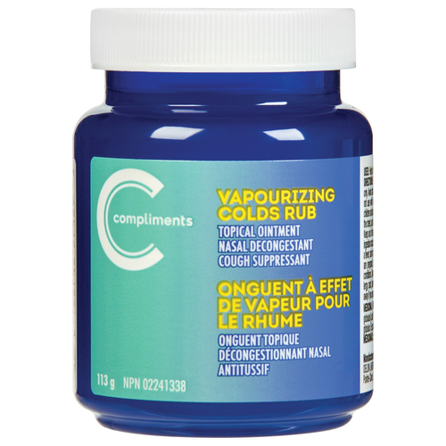 Buy Compliments Vaporizing Cold Rub 113 g | Safeway Canada