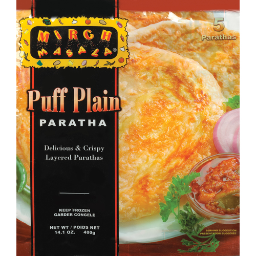 Buy Mirch Masala Plain Paratha 399 g (frozen) | FreshCo