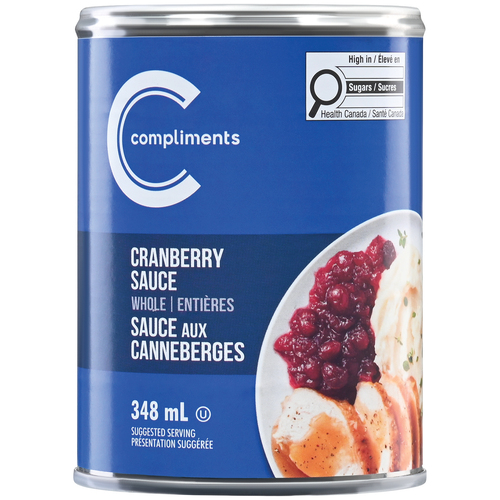 Buy Compliments Sauce Whole Cranberry 348 ml | Safeway Canada
