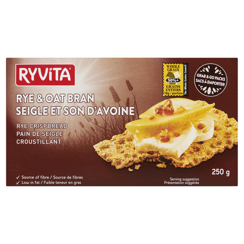 Buy Ryvita Crispbread Wholegrain Rye & Oat 250 g | Sobeys Inc.