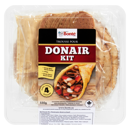 Buy Bonte Foods Donair Deli Kit Limited 550 g | Sobeys Inc.