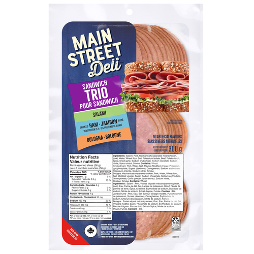 Buy Main Street Deli Sandwich Trio Pack 300 g | Foodland