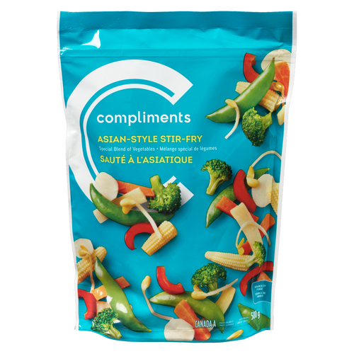 Buy Compliments Frozen Stir-Fry Asian Style Blend 500 g | FreshCo