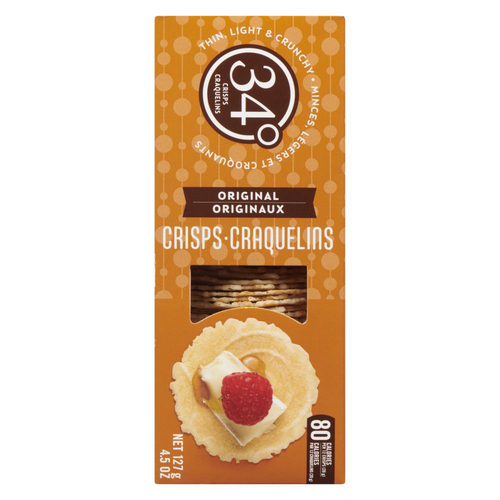 Buy 34 Degrees Crispbread Original 127 g | Sobeys Inc.
