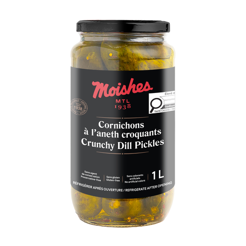 Achetez Moishes Cornichons à l'aneth 1 L | IGA