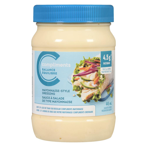 Buy Compliments Balance Mayonnaise Style Dressing 445 ml | Safeway Canada