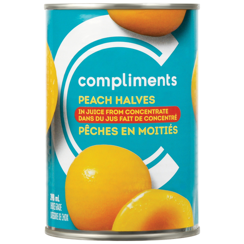 Buy Compliments Balance Canned Peach Halves In Pear Juice From ...