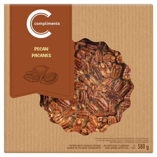 Buy Compliments Pie Pecan 8-Inch 580 g (frozen) | Safeway Canada