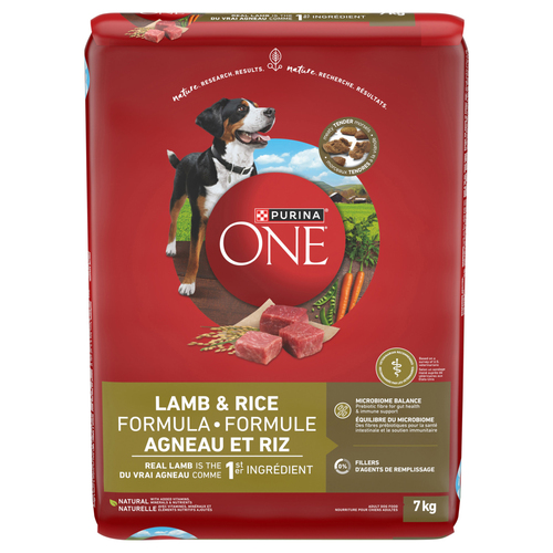 Buy Purina ONE Dry Dog Food Lamb & Rice Formula 7 kg | Safeway Canada