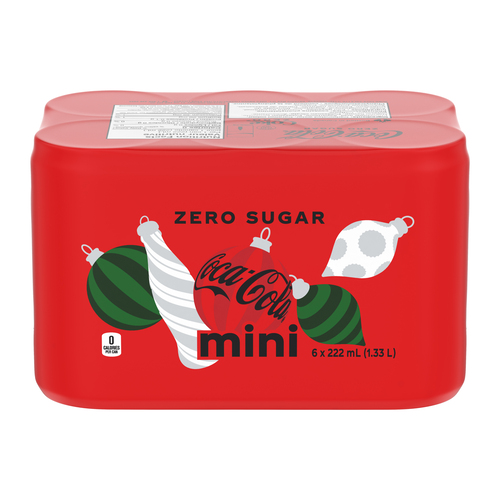 Buy Coca-Cola Zero Sugar Soda 6 x 222 ml (can) | Safeway Canada