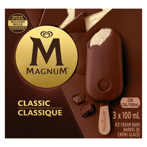 Buy Magnum Ice Cream Bar Classic 3 x 100 ml | Safeway Canada