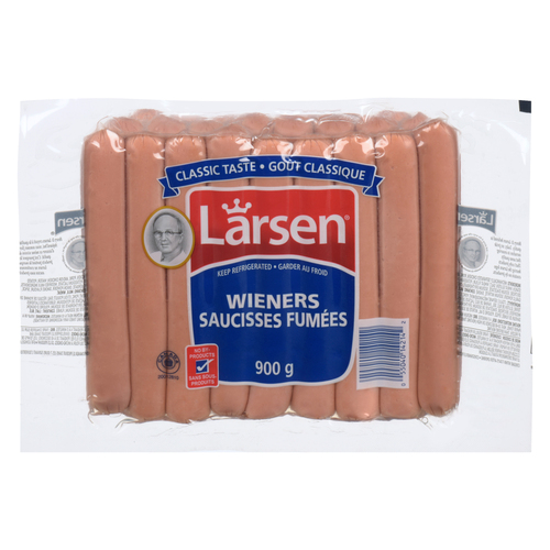 Buy Larsen Wieners Classic Family Pack 900 g | Sobeys Inc.