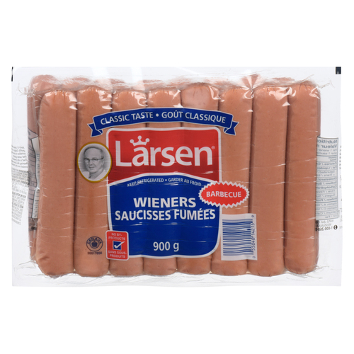 Buy Larsen Wieners Barbecue Style 900 g | Foodland