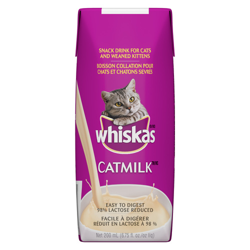 Buy Whiskas Catmilk Kitten & Cat Snack Drink Treats 200 ml | Sobeys Inc.