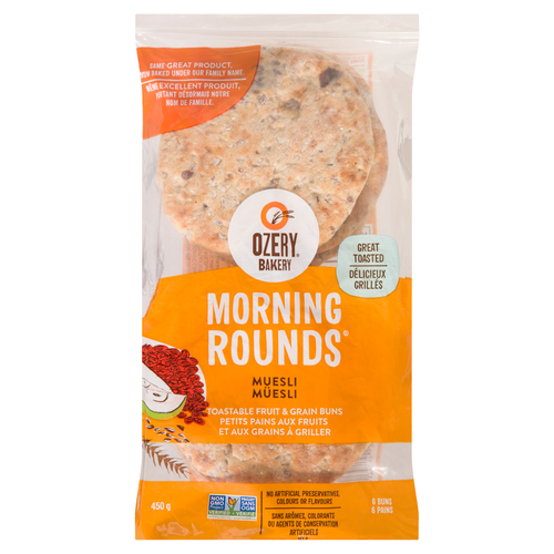 Buy Ozery Bakery Muesli Buns Morning Rounds 450 g | Sobeys Inc.