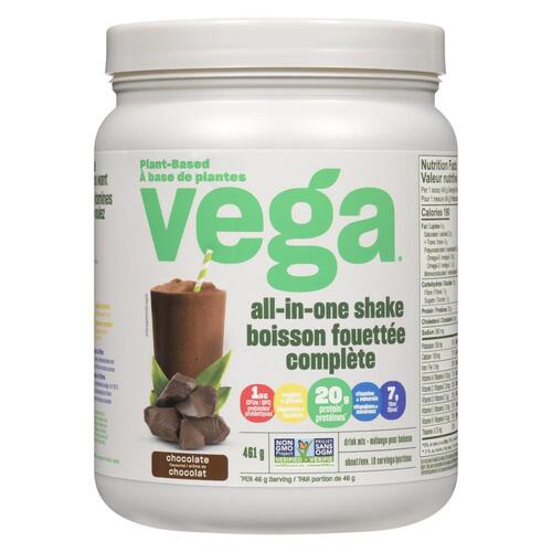Buy Vega One Gluten-Free All-In-One Protein Powder Shake Chocolate 461 ...