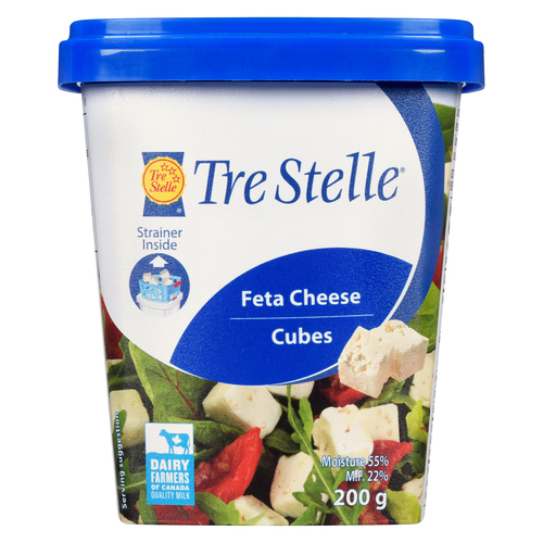 Buy Tre Stelle Cheese Feta Cubes 200 g | FreshCo