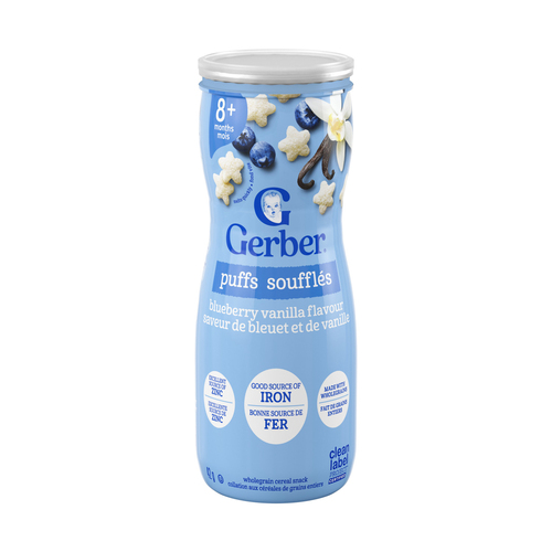 Buy Gerber Puffs Snacks Blueberry Vanilla Baby 42 g | Safeway Canada