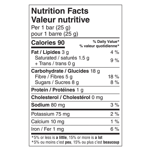 Buy Fiber 1 Brownies Bar Chocolatey Fudge 125 g | FreshCo