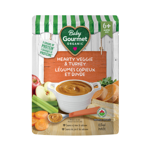 Buy Baby Gourmet Organic Meal Hearty Veggie & Turkey 128 ml | FreshCo