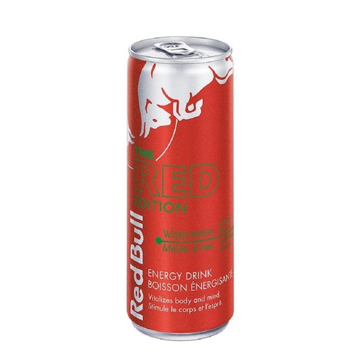 Buy Red Bull Energy Drink The Red Edition Watermelon 250 ml (can ...