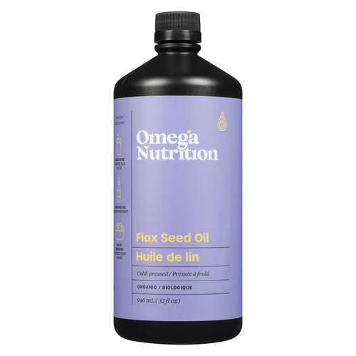 Buy Omega Organic Flax Seed Oil 946 ml | Sobeys Inc.