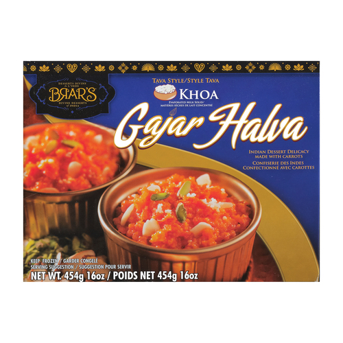 Buy Brar's Frozen Indian Dessert Delicacy Gajar Halva 454 g | Sobeys Inc.