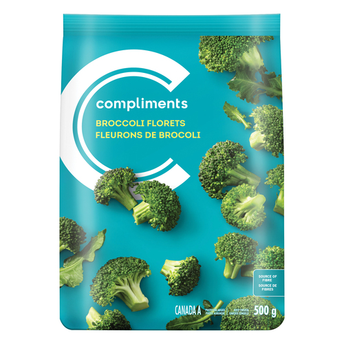Buy Compliments Frozen Broccoli Florets 500 g | Safeway Canada