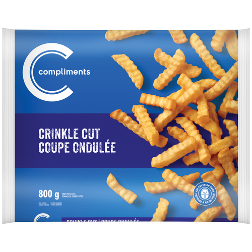 Buy Compliments Frozen Fried Potatoes Crinkle Cut 800 g | Safeway Canada