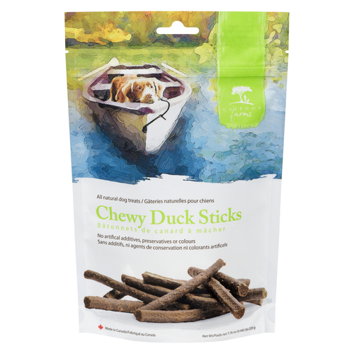 Buy Caledon Farms Dog Treats Chewy Duck Sticks 220 g | Sobeys Inc.