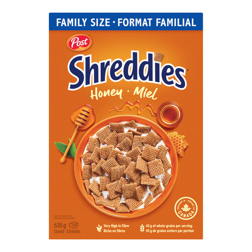 Buy Post Shreddies Cereal Honey Family Size 635 g | Safeway Canada