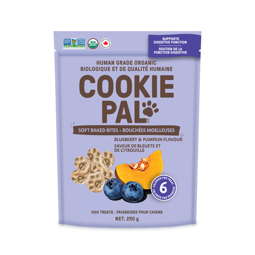 Buy Cookie Pal Dog Treats Soft Bake Bites Pumpkin And Blueberry 250 g ...