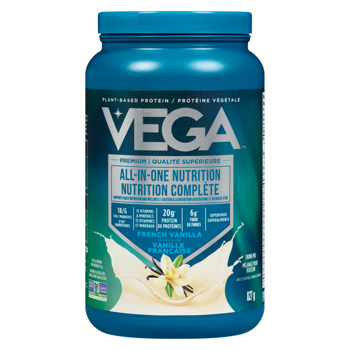 Buy Vega One Gluten-Free Protein Powder All-In-One Shake French Vanilla ...