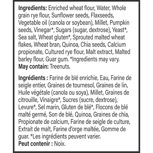 Buy Villaggio Rustico Bread Harvest Multigrain 550 g | Sobeys Inc.