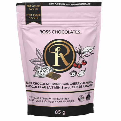 Buy Ross Chocolates Mini's Milk Chocolate With Cherry Almond 85 g ...