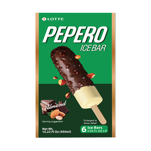 Buy Lotte Pepero Almond Ice Cream Bar 6 x 75 ml | FreshCo