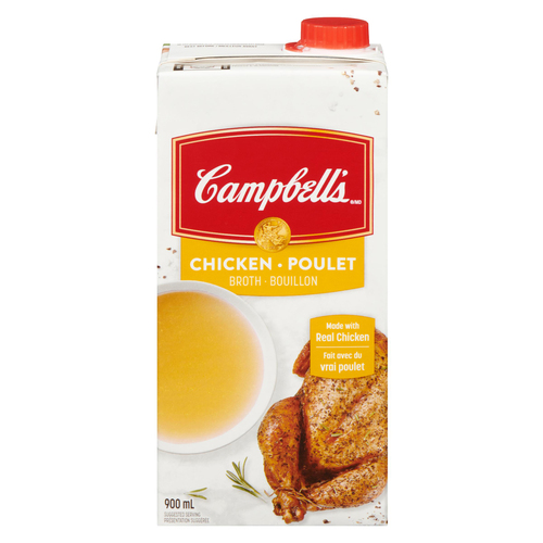 Buy Campbell's Chicken Broth Ready To Serve 900 ml | Foodland