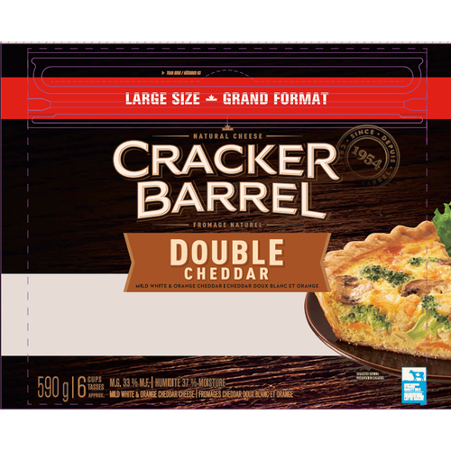 Buy Cracker Barrel Shredded Cheese Double Cheddar 590 g | Safeway Canada