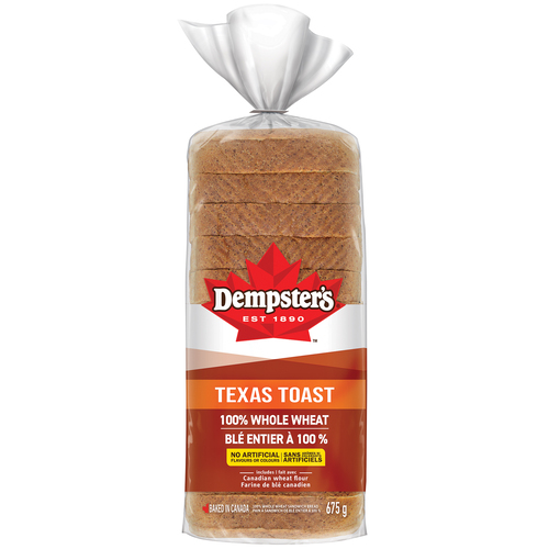 Buy Dempster's Whole Wheat Bread Extra Thick 675 g | Sobeys Inc.