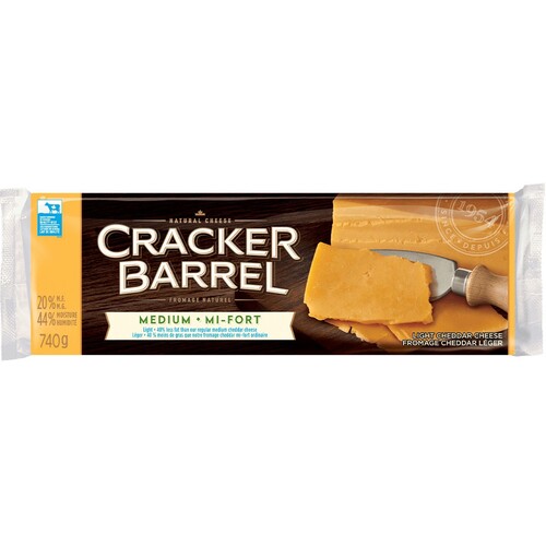 Buy Cracker Barrel Cheese Medium Cheddar 740 g | Safeway Canada