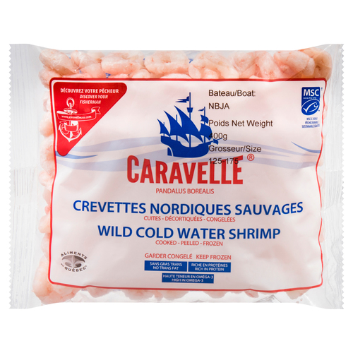 Buy Caravelle Frozen Wild Cold Water Shrimp Nordic Cooked 400 g ...