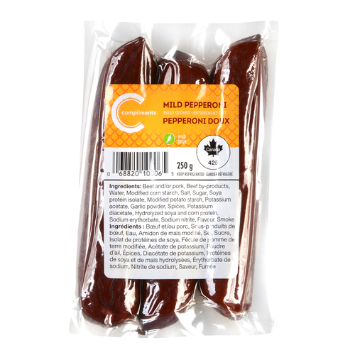 Buy Compliments Pepperoni Mild 250 g | Sobeys Inc.