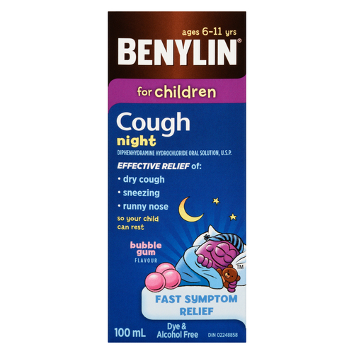 Buy Benylin Children Night Cough Syrup 100 ml | Sobeys Inc.