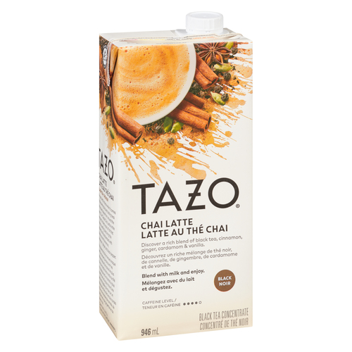Buy Tazo Black Tea Concentrate Chai Latte 946 ml | FreshCo