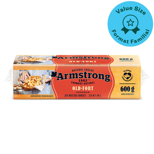 Buy Armstrong Cheese Cheddar Old 600 g | FreshCo