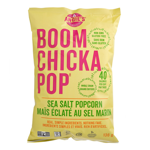 Buy Angie's Gluten-Free Boom Chicka Pop Popcorn Ready To Eat Sea Salt ...