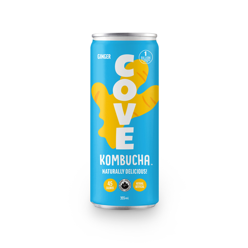 Buy Cove Drinks Kombucha Ginger 355 ml (can) | Sobeys Inc.